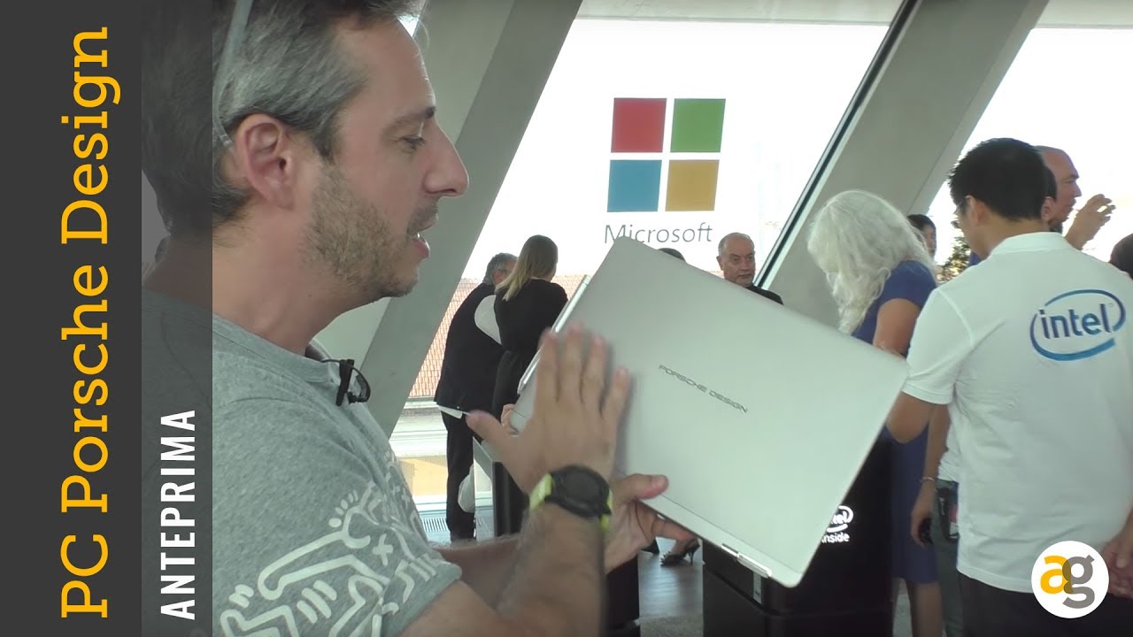 Nuovo PC 2 in 1 Porsche Design BOOK ONE – Andrea Galeazzi