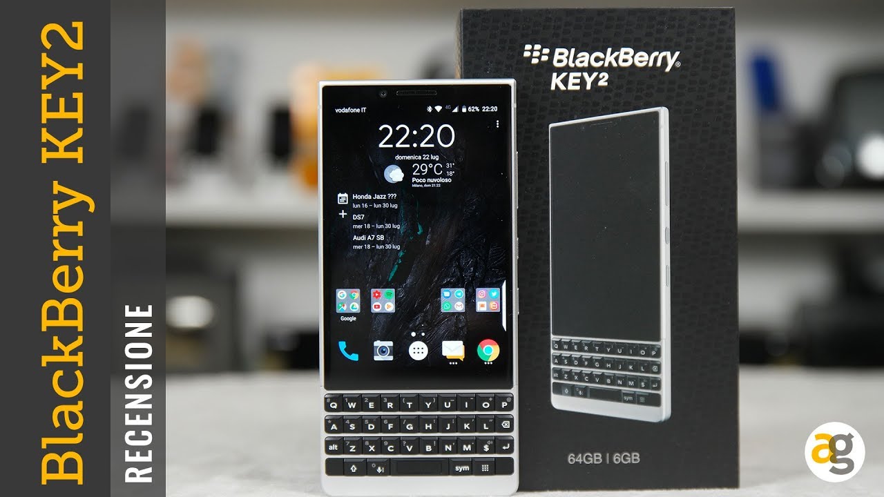 Recensione BlackBerry KEY 2 – Andrea Galeazzi