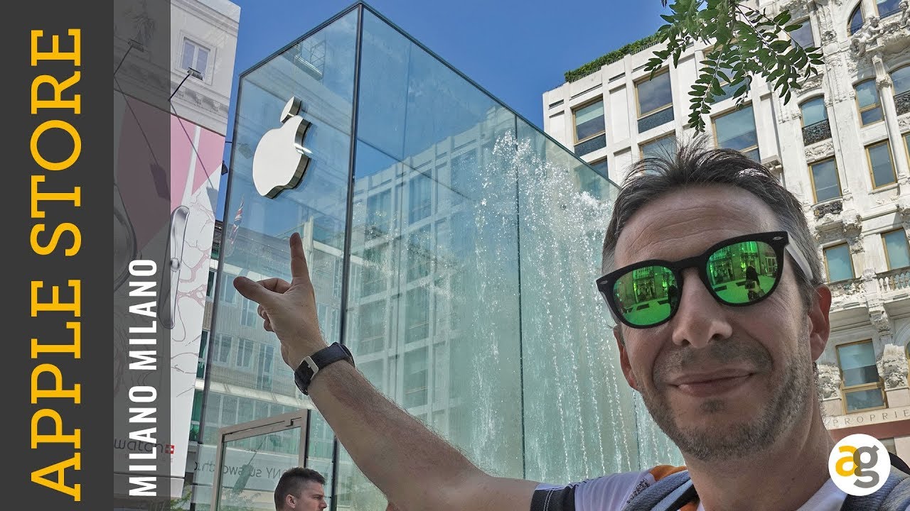 TOUR APPLE STORE MILANO vi porto DENTRO e ve lo RACCONTO. – Andrea Galeazzi