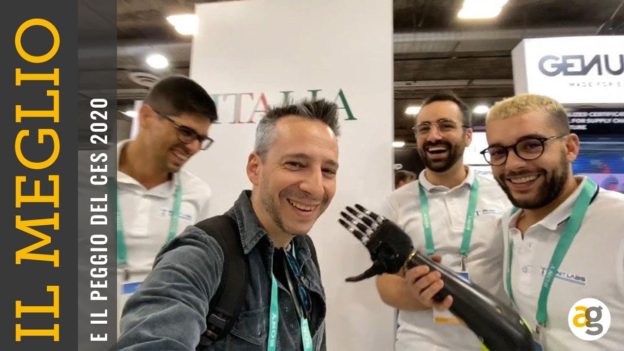 MANO ROBOTICA, OSSO da CANE SMART. IL MEGLIO e il PEGGIO di CES2020 ...