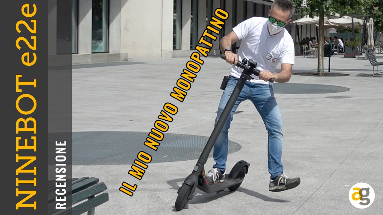 Il mio NUOVO MONOPATTINO Recensione NINEBOT E22e – Andrea Galeazzi