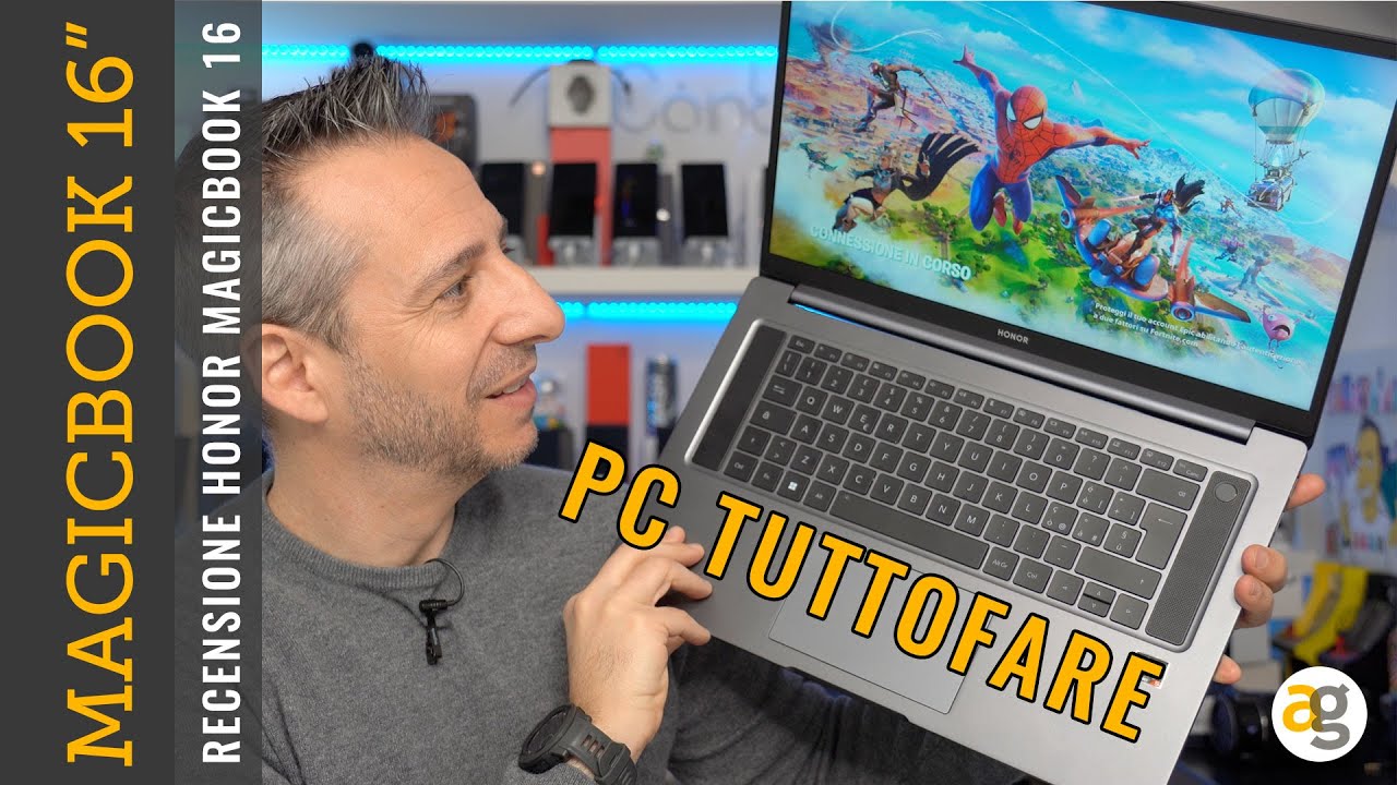 RECENSIONE HONOR MAGIC BOOK 16 – Andrea Galeazzi