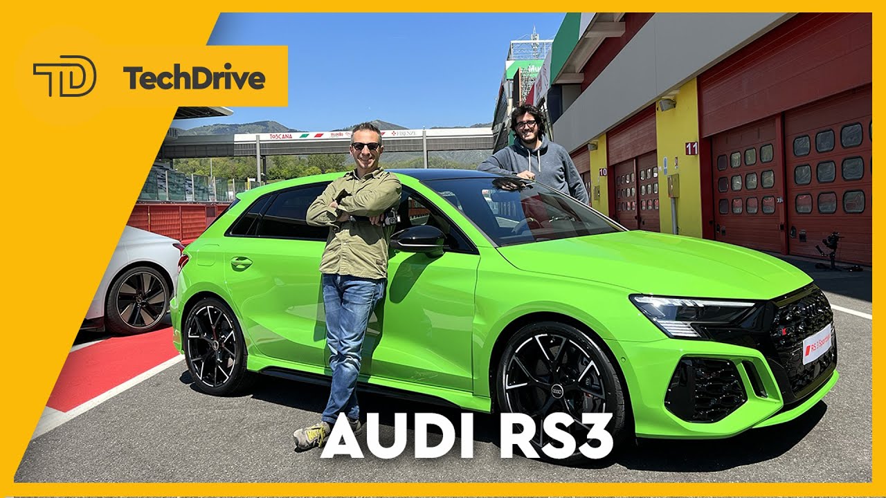 AUDI RS3 il test drive in pista – Andrea Galeazzi