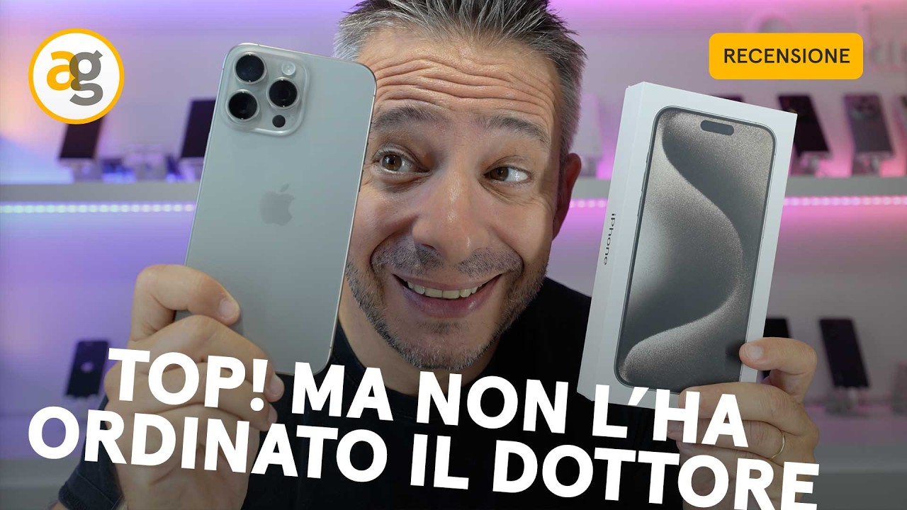 Recensione Apple iPhone 15 Pro Max – Andrea Galeazzi