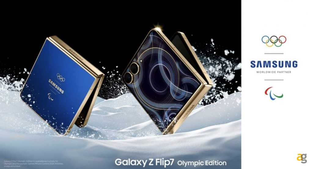 Samsung svela il Galaxy Z Flip7 Olympic Edition per i Giochi di Milano ...